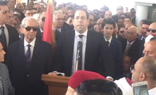 L'éloge funèbre de Slim Chaker par Youssef Chahed - Kapitalis