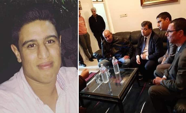 René Trabelsi se rend chez les parents d'Adam Boulifa pour leur ...