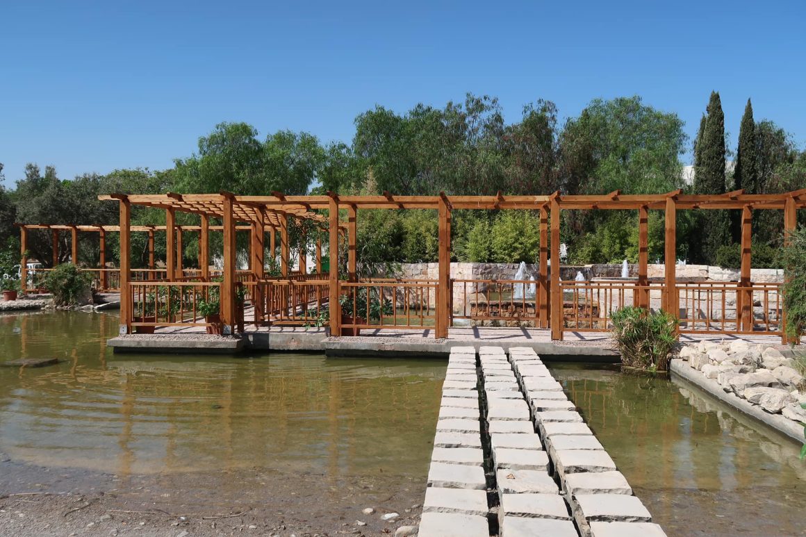 En photos, fin des travaux d’aménagement du Jardin japonais à Tunis ...