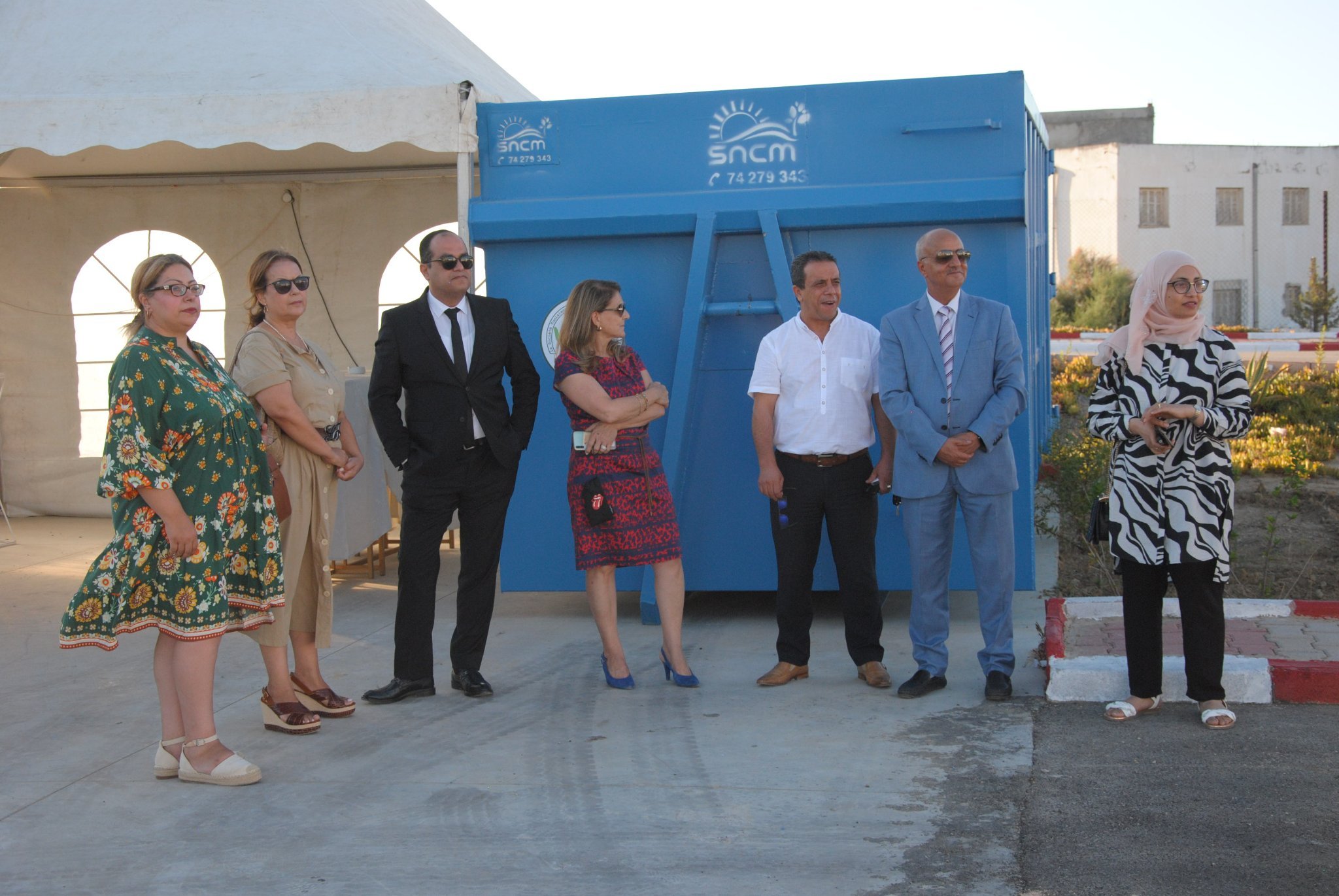 Tunisie : Inauguration du Centre de collecte des déchets ménagers à La ...