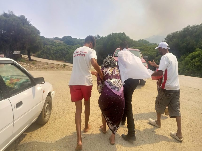 Incendie à Melloula : Cellule de crise et évacuation des habitants ...