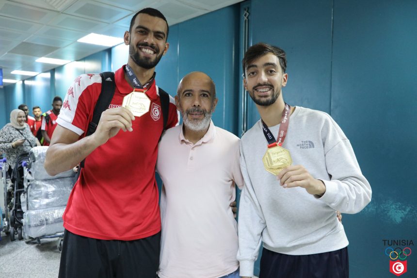 Retour au bercail de Khalil Jendoubi et Firas Katoussi, médaillés d'or au Grand Prix de Taïwan ...
