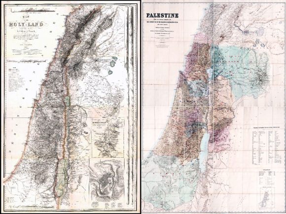 Exposition et séminaire : La cartographie historique de la Palestine ...