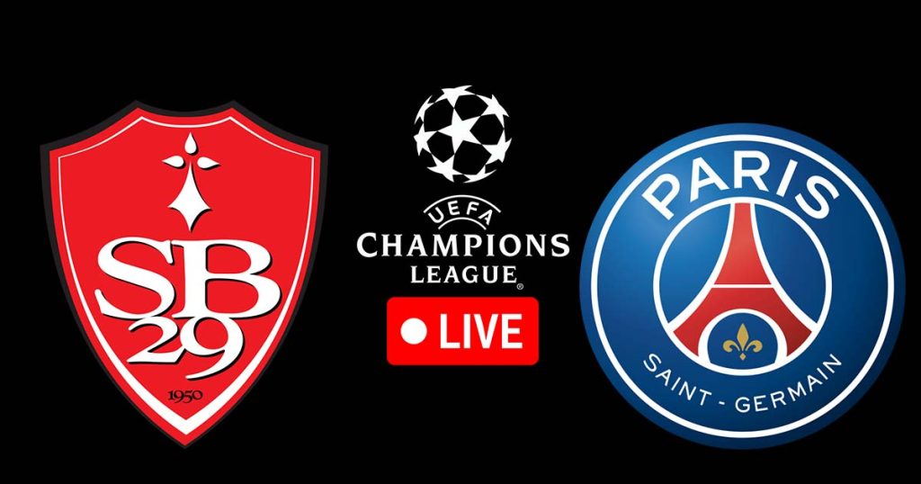 PSG vs Brest en live streaming : Ligue des Champions 2025 - Kapitalis